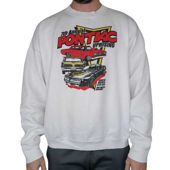 Shirts | Vintage 9s Pontiac Classic Car Show Sweatshirt | Poshmark
